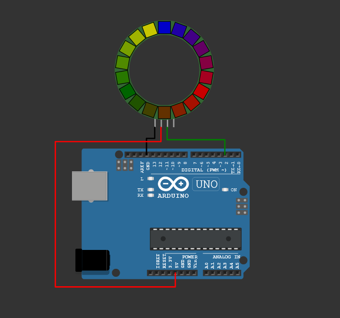 Get Started With Ws2812 With Simple Example On Wokwi Arduino