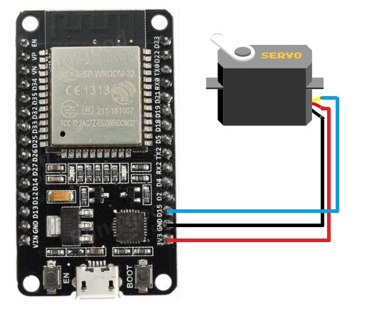 How to Control a Servo Motor From a Webpage With the ESP32 | Everything ...